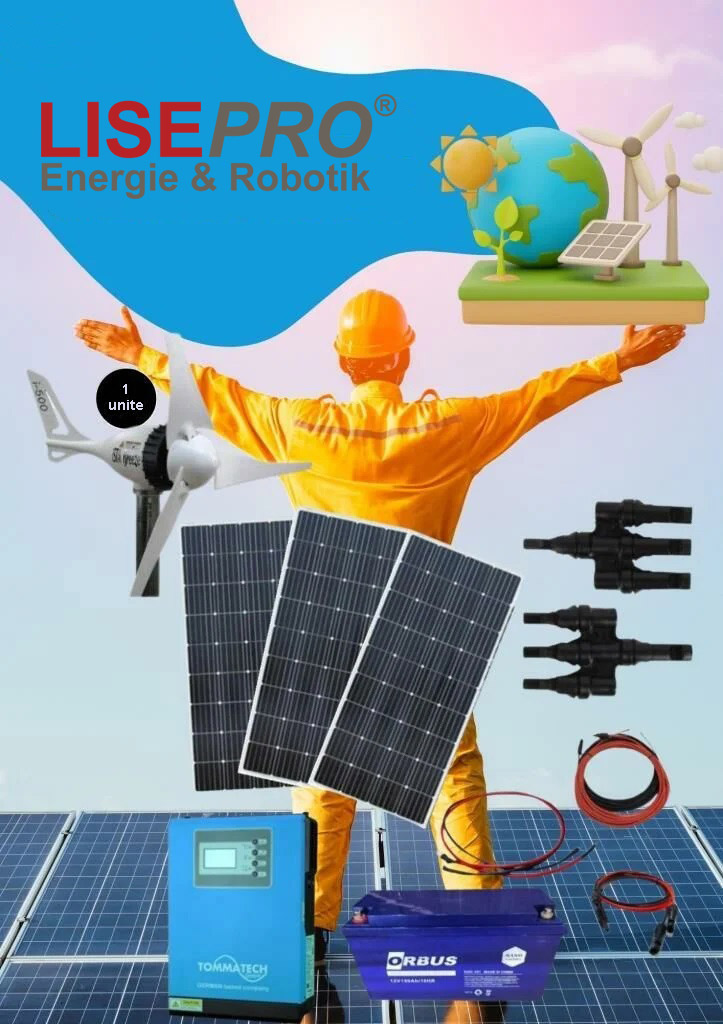 LISEPRO Energie & Robotik - wind solar hybrid systems